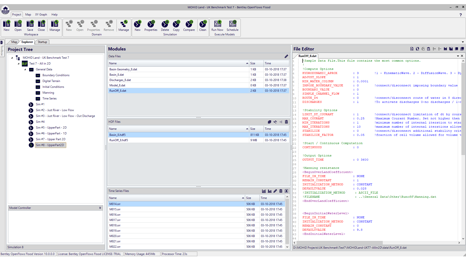 Bentley OpenFlows FLOOD 集成的洪水模拟软件